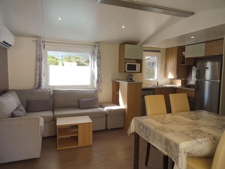Mobil Home Climatisé Avec Lave -Vaisselle - Vendée
