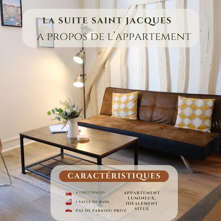 La Suite Saint Jacques - Coeur De Dieppe - 4places - Dieppe