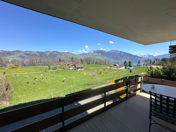 Neb-thun Einigen, Wohnung Am See - Spiez