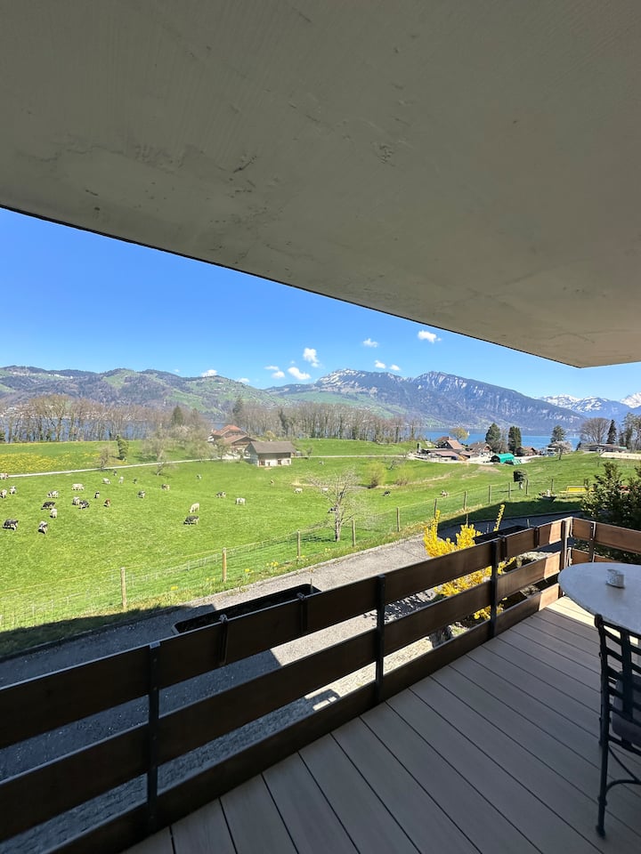 Neb-thun Einigen, Wohnung Am See - Spiez
