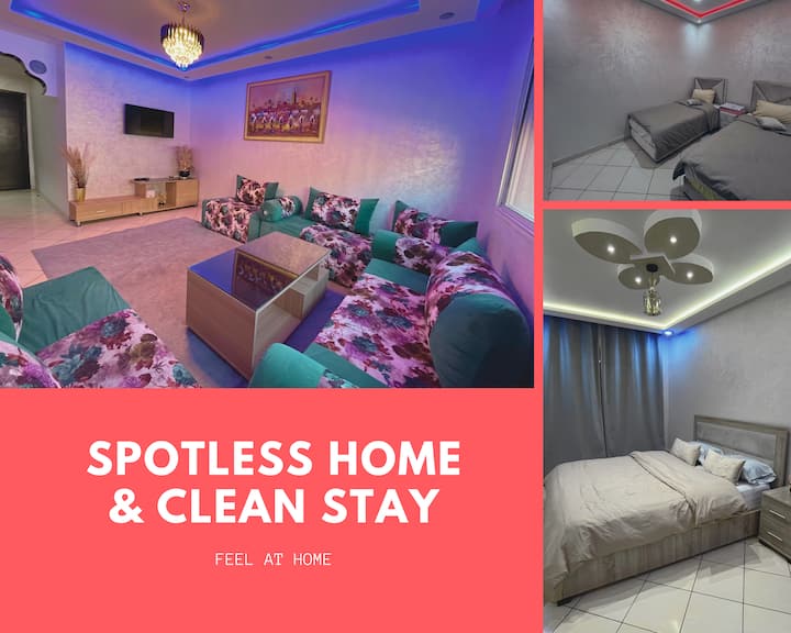 Elegant Apartment Minutes Away From The Beach - Agadir