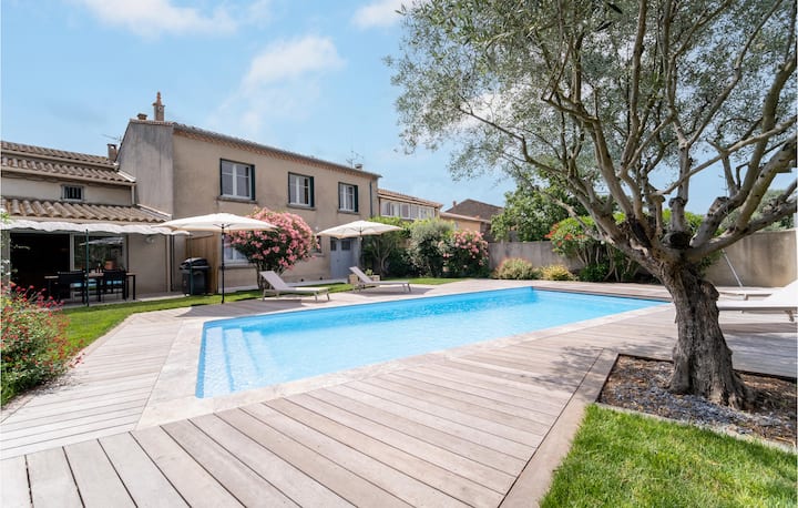 Cozy Home In Villegly With Heated Swimming Pool - Badens