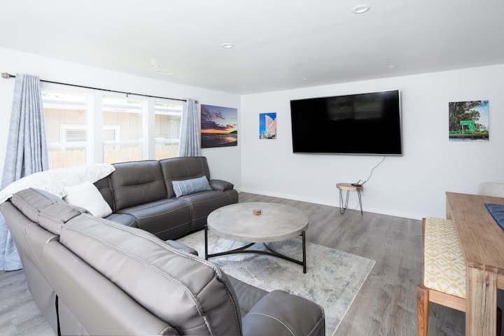 Stylish Retreat | Patio, Grill, Sleeps 7 W/ Game R - San Luis Obispo, CA