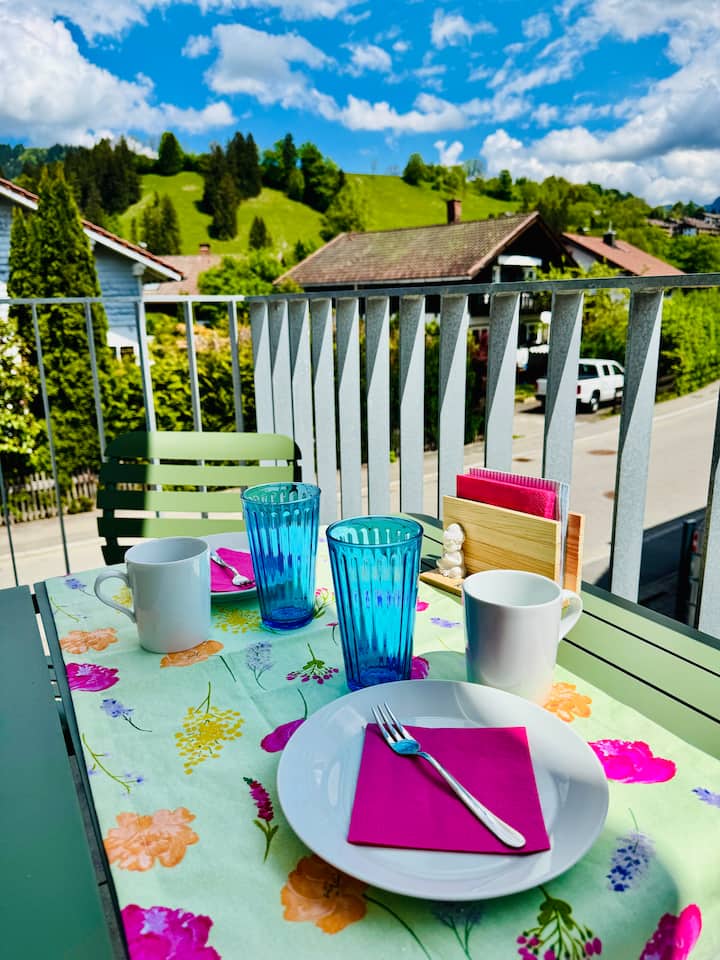 Berg Fux With Balcony, 2 Bedrooms, Mountain Views - Sonthofen