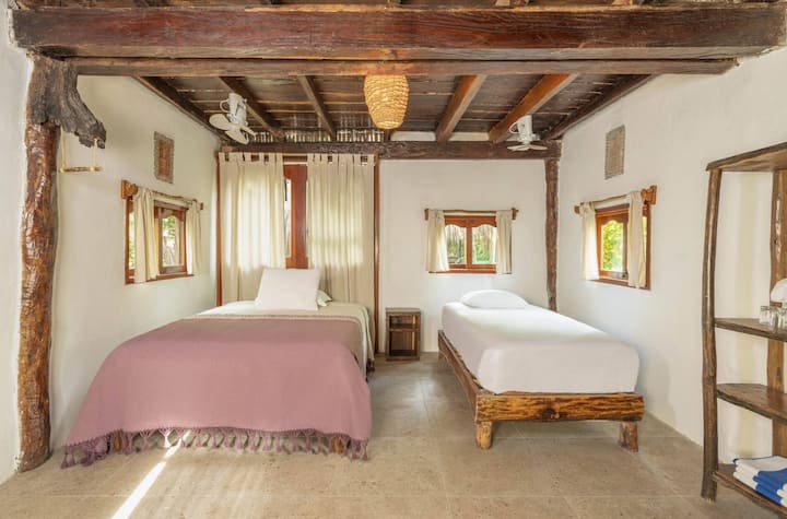 Yaxchen Tulum - Triple Room - Paradise Beach