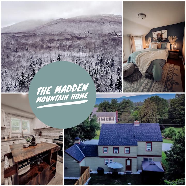 *Pet Friendly* The Madden Mountain Home - Rutland, VT