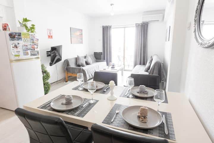 [-30% Discount] 2br | Sleep 7 | Best Location - Ayia Napa