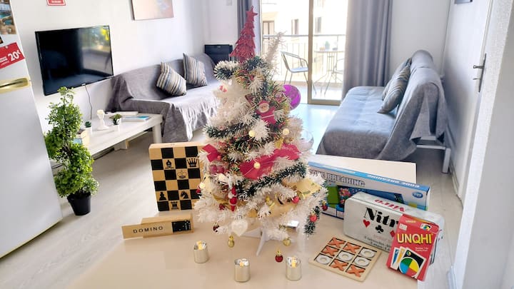 [Christmas Offer -70% Off] 2 Br / Sleep 7 /Parking - Ayia Napa