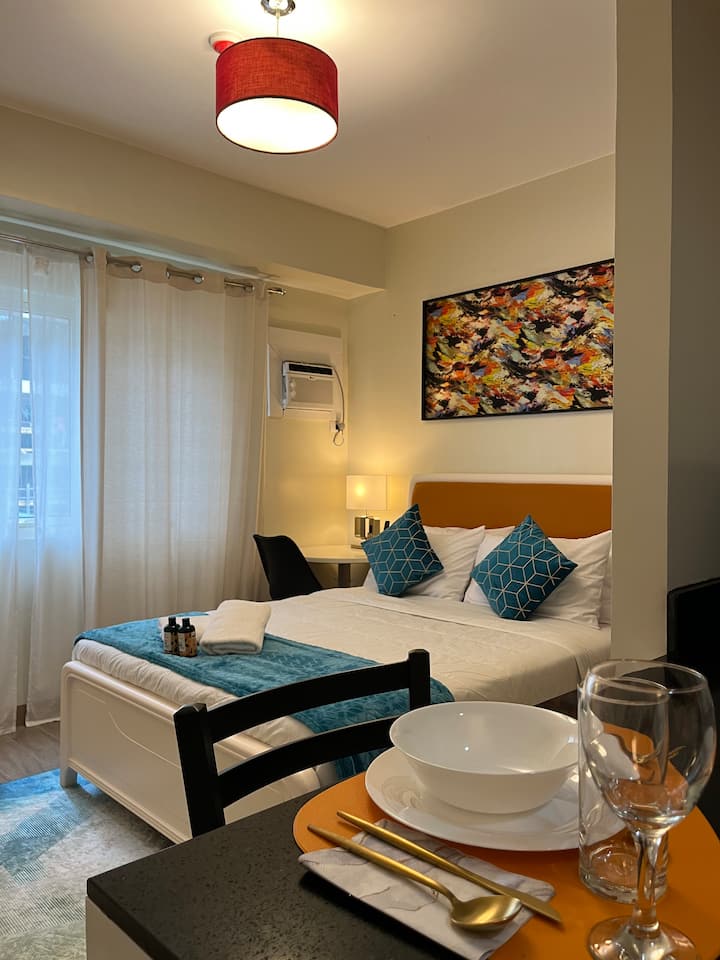 One Regis Bacolod Cozy Fully Furnished Studio - Bacolod