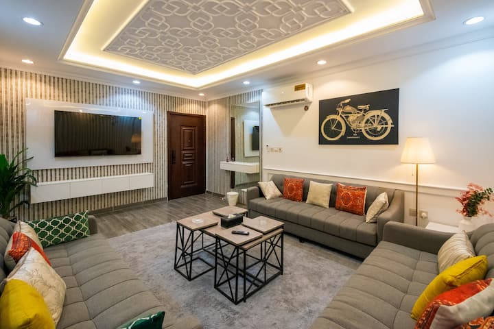 شقه بصاله و 3 غرف نوم دخول ذاتي - Jeddah