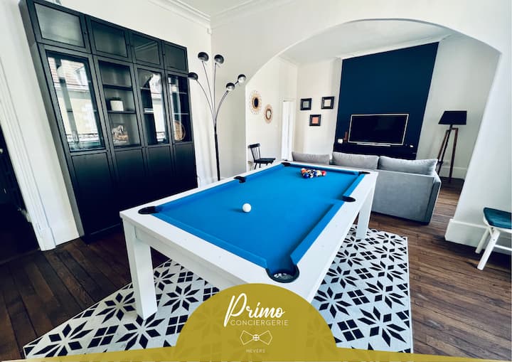 Appart' Prestige Proche Gare Av Billard & Parking - Nièvre