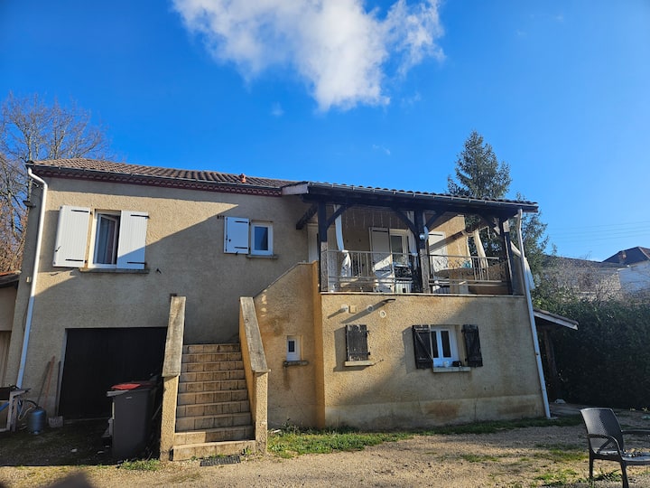 T3 Paisible Avec Jardin Et Parking Privés - Cahors