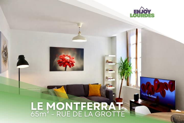 Le Montferrat - Rue De La Grotte-2 Chambres-65 M² - Lourdes