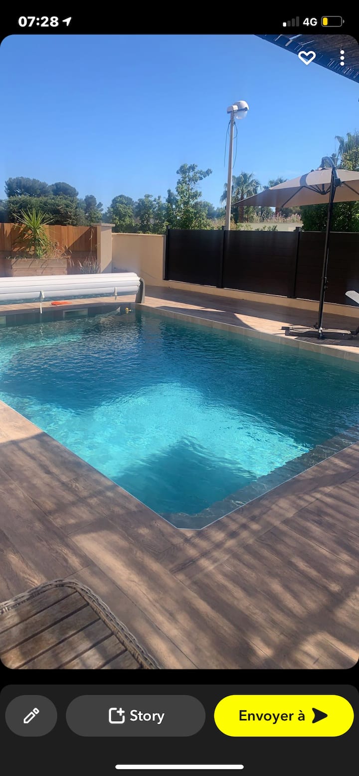 Charmant Appartement Avec Piscine Privatisée - Cassis