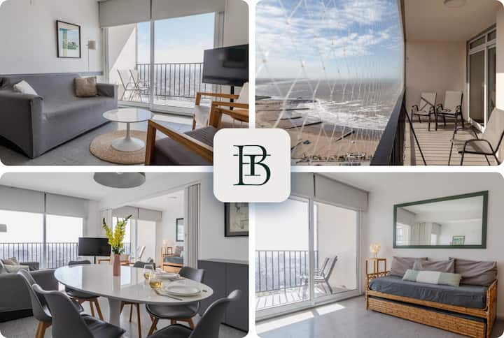 Bt Homes - 4 Pièces & Vue Mer à 100m Plage - 馬德普拉塔