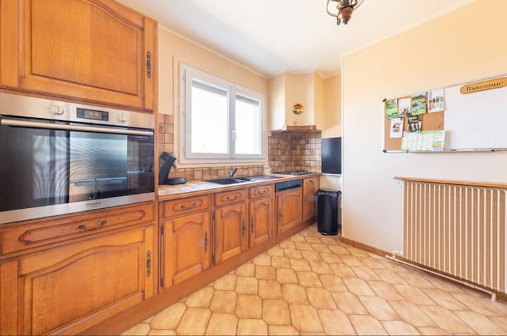 Maison Vue Mer - 2 Familles - Eu