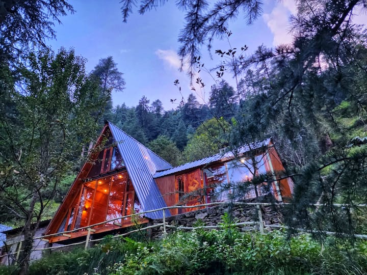 Jungle Trails A Frame Cottage - Jibhi