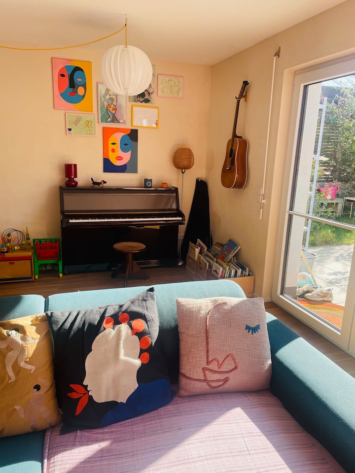 Kinderliebes Haus Mit Garten - Schallstadt