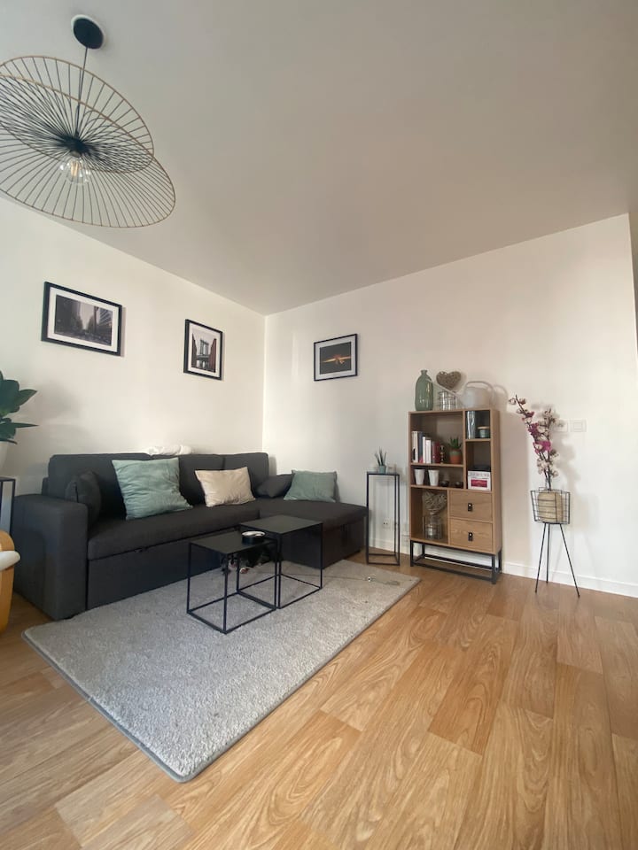 Cosy Appartement Avec Balcon Proche De La Défense - Nanterre