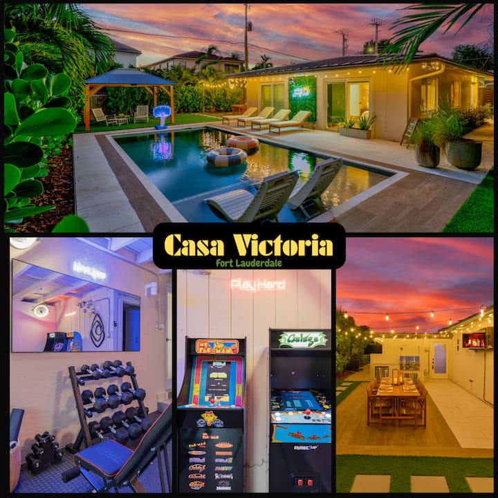 Prime Location! Pool & Lounging, Arcades, Gym, Bbq - Fort Lauderdale, FL