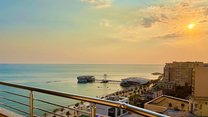 132m2 Sea View Apartment,durrës City Center/vollga - Durrës