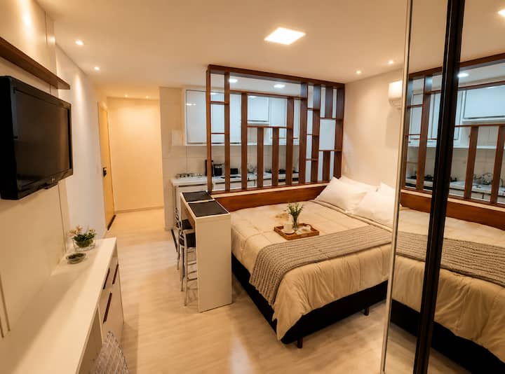 • Studio Moderno E Aconchegante No Juvevê - Curitiba
