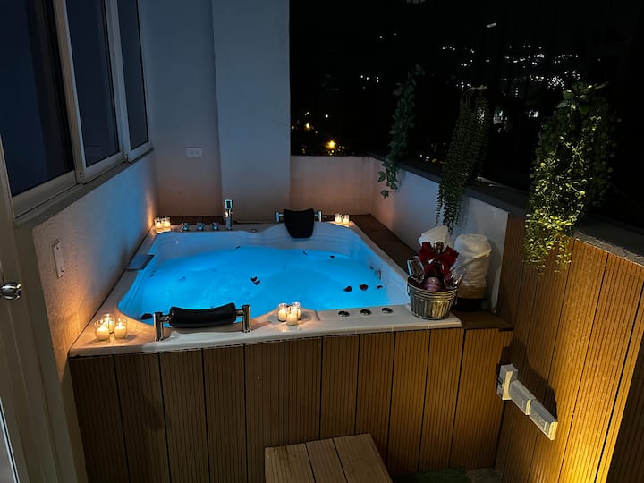 Jacuzzi Con Vista A La Cuidad, Confort Y Elegancia - Cali