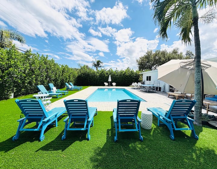 Turquoise  4br/3ba Heated Pool Home - Delray Beach, FL