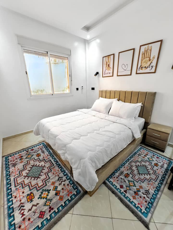Charmant & Lumineux Apartment Avec Wifi Haut Débit - Marrakech