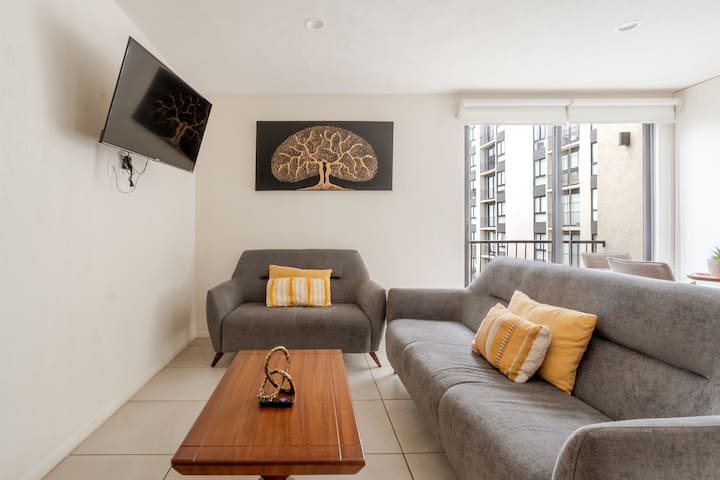 Apartment, 10th Floor / 3 Bedrooms, Pool & Wi-fi - 과달라하라