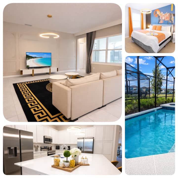 New Luxury 12br/11.5ba Pool Villa Bbq 23 - Kissimmee, FL