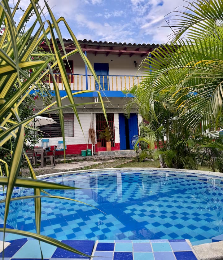 Oka Campestre Habitación Privada 203 + Desayuno - Villeta
