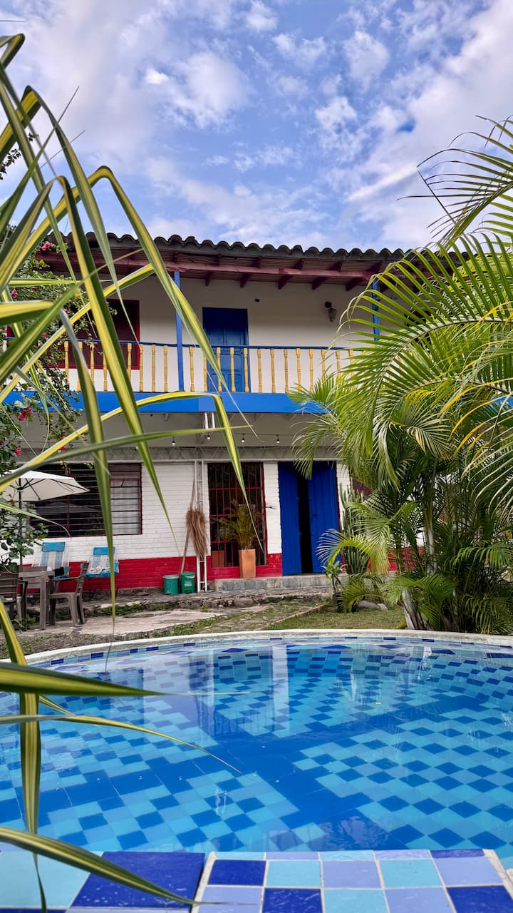 Oka Campestre Habitación Privada 203 + Desayuno - Villeta