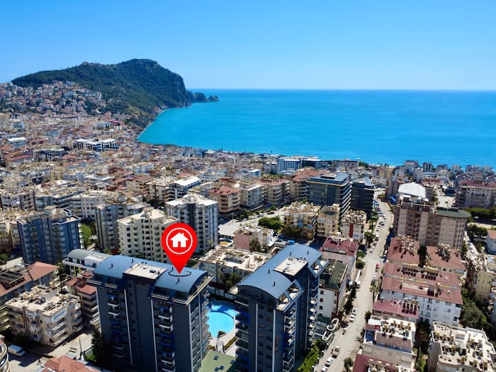 Sa Apartments | Cleopatra Beach | Brand New 2br - Alanya