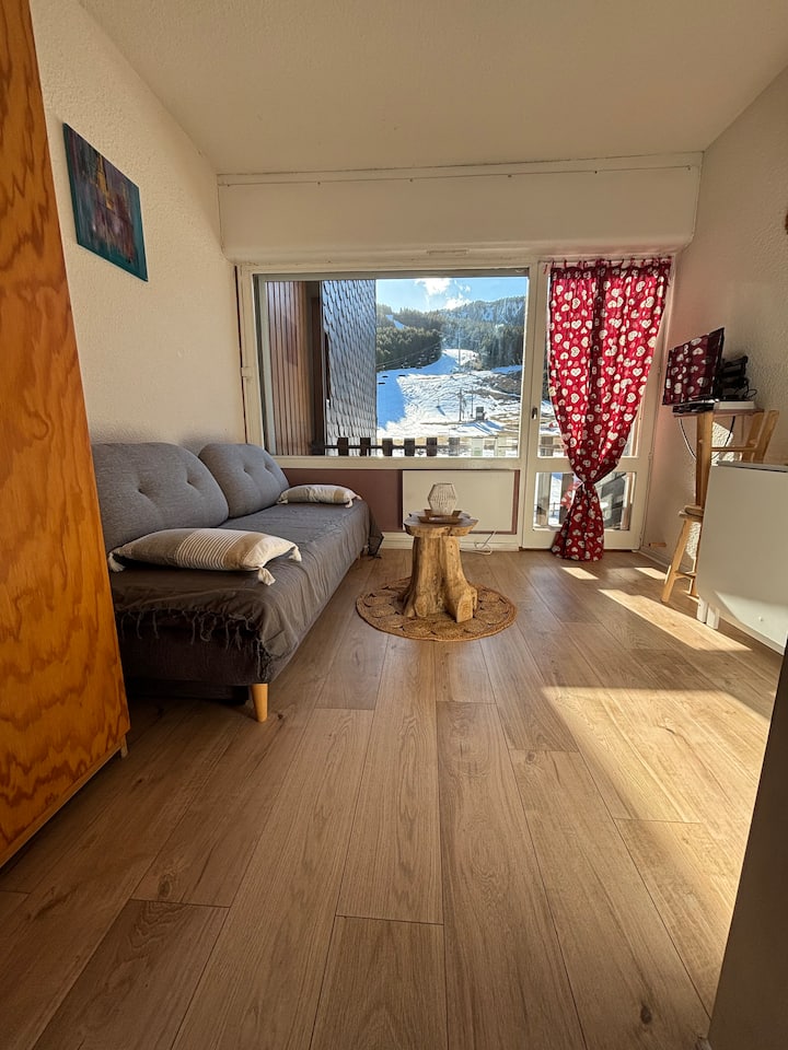 Studio Cabine 4 Places Vu Pistes - Formiguères