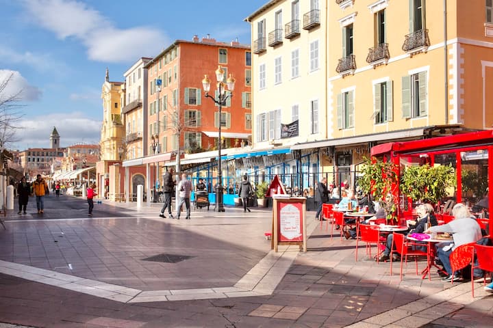 Cours Saleya, Plage, Vieux Nice, Ac - Nice