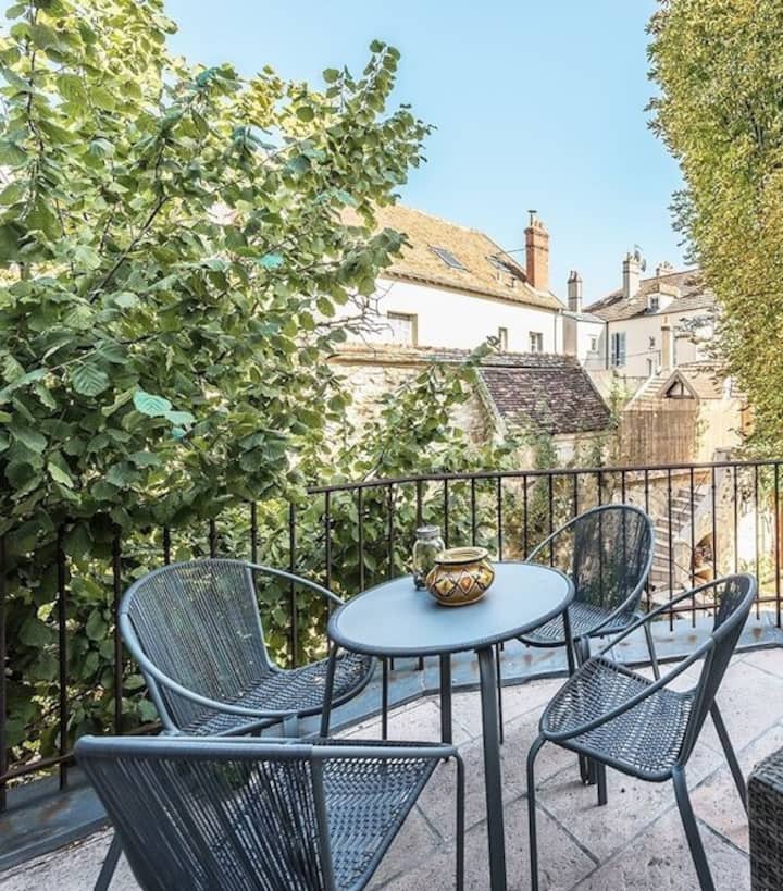 Appartement "Clown" Terrasse Privée - Melun
