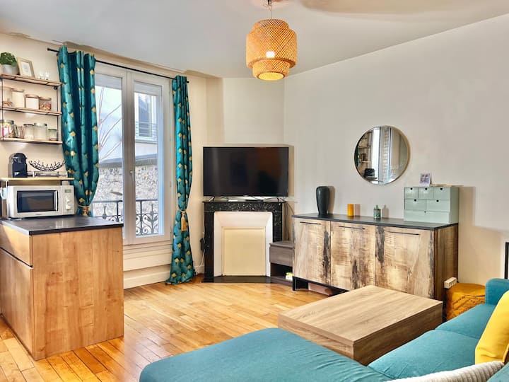 Charmant, Moderne & Equipé 4p-20 Mn Champs-élysées - Clichy