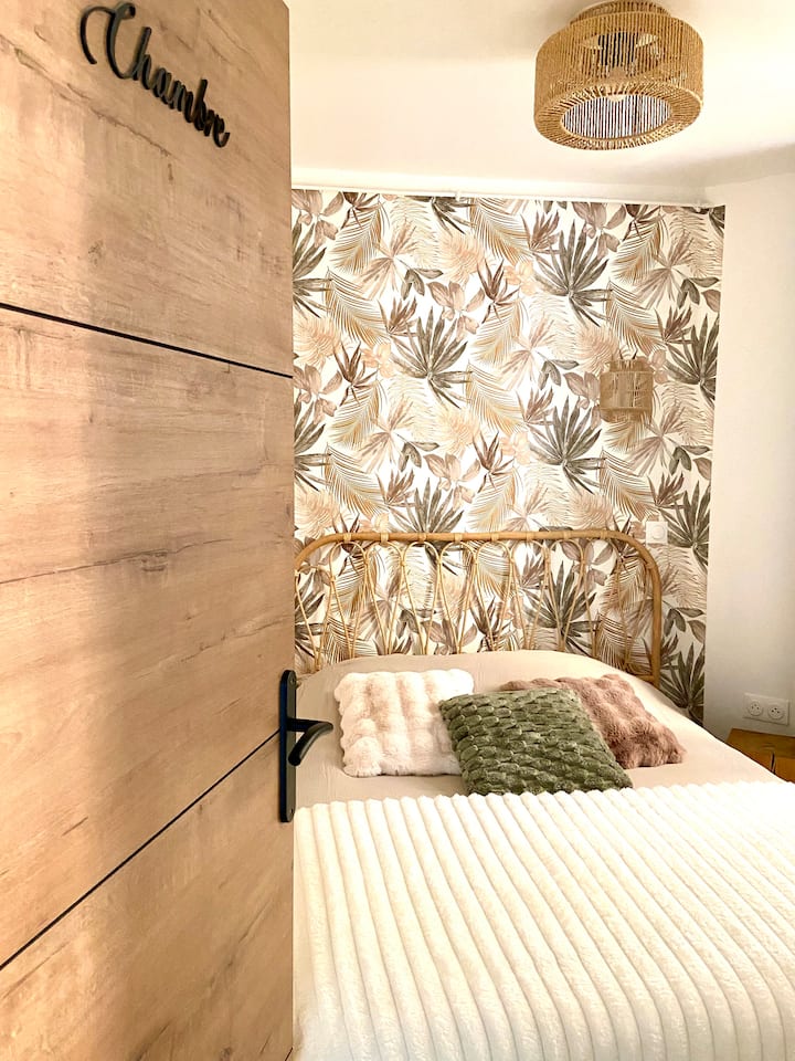 Cocooning En T2 Climatisé En Centre-ville - Port-de-Bouc