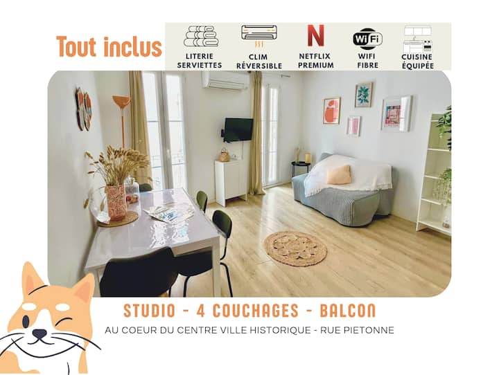 Le Chat Orange Clim Tout Inclus Balcon - Allauch