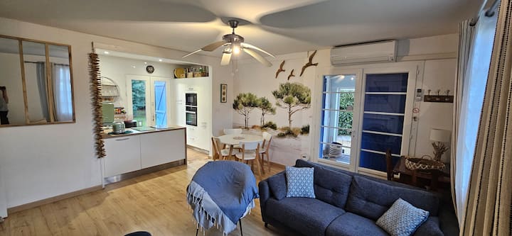 Villa Du Pin - Entre Océan Et Pinèdes- (6 Pps) - Vendays-Montalivet