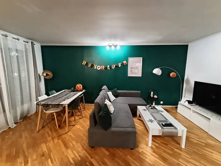 T2 Moderne & Calme | Disney 10 Min, Paris 25 Min - Lognes