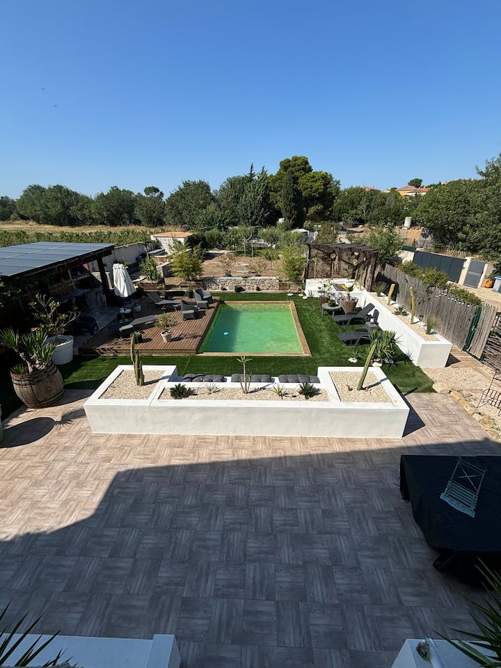 Grande Maison Tout Confort - Valras-Plage