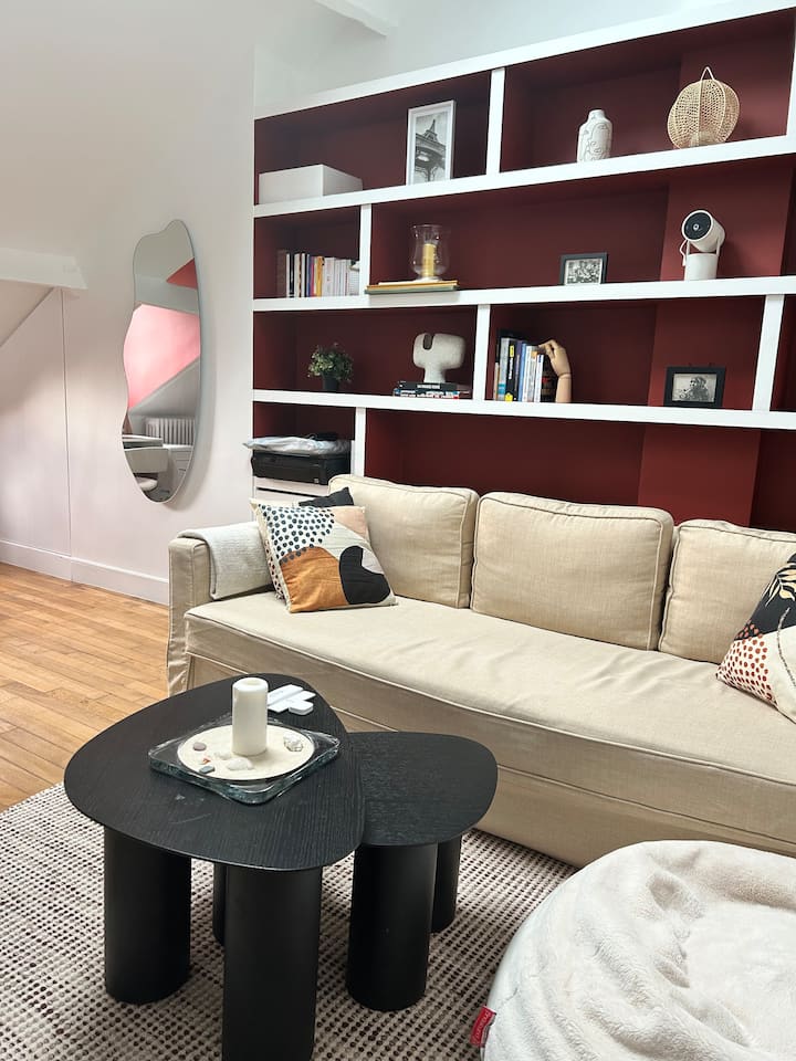 Studio Lumineux Entre Paris St Lazare & La Défense - La Garenne-Colombes