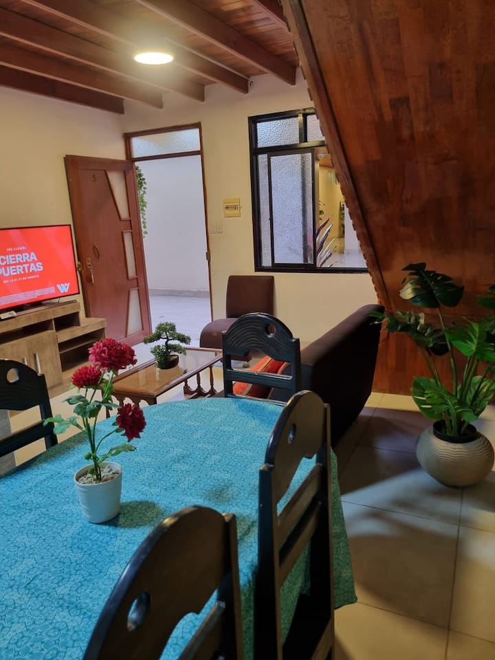 Dpto Céntrico Con 3 Hab, Wifi Y Cocina Equipada - Iquitos