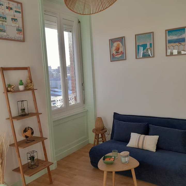 Appartement Cosy Centre Ville - Granville