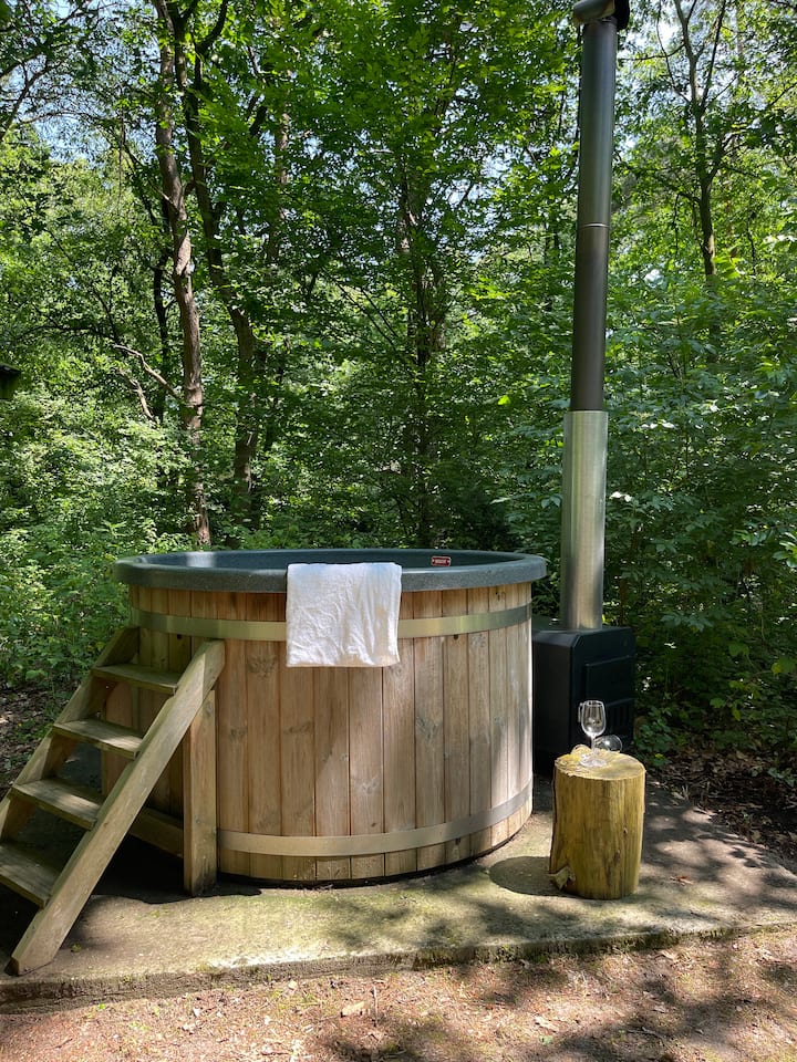 Boshuisje Met Privé Hottub - Nunspeet
