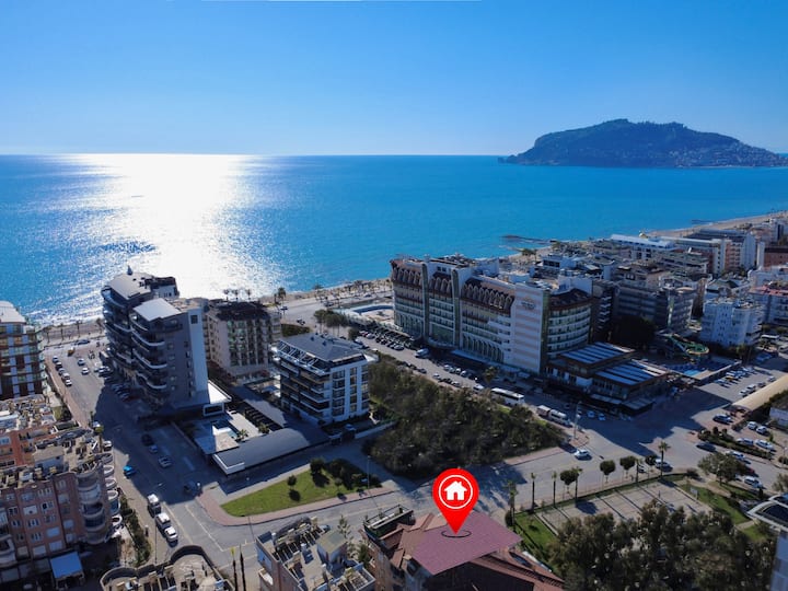 Sa Apartments! Family 2bd Flat 150m To The Beach - Alanya