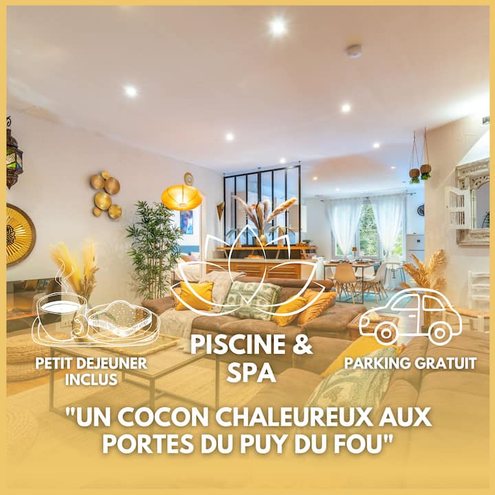 Appartement Vue Sur Le Château Proche Puy Du Fou - Puy du Fou