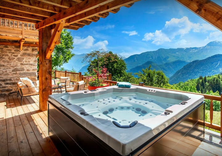 Nature Et Calme Pour 10 Avec Spa - Saint-Sorlin-d'Arves